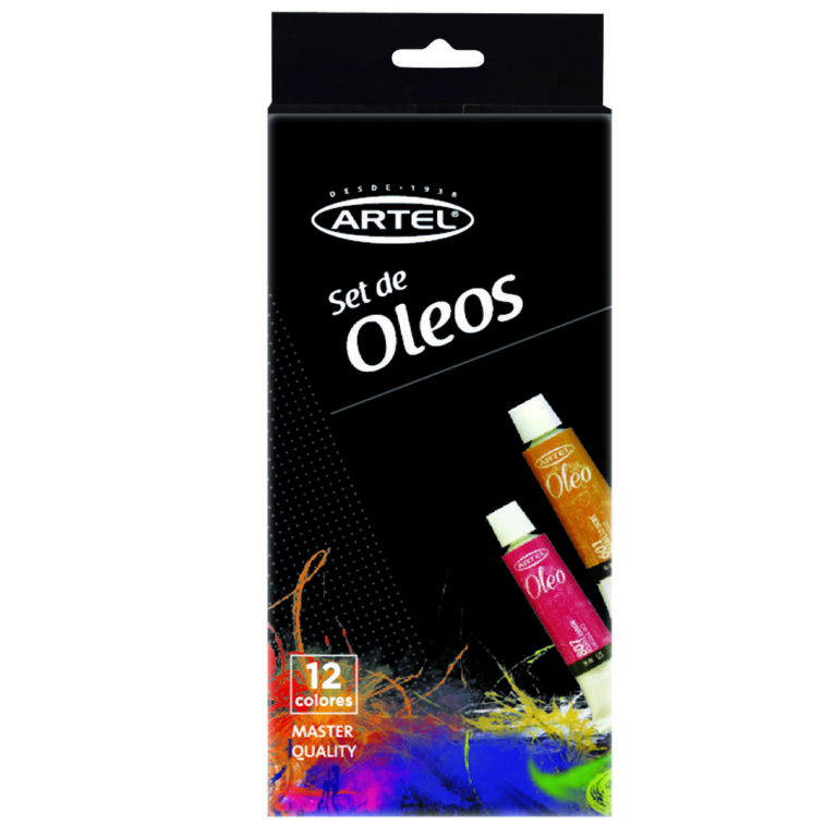 Set Óleos Artel 12 Colores De 12Ml - Artel
